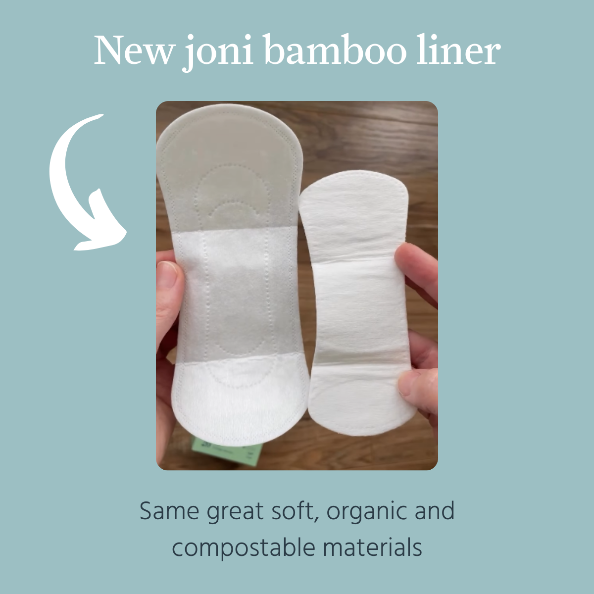 Bamboo Liners | Plant-based Period Care - joni Canada